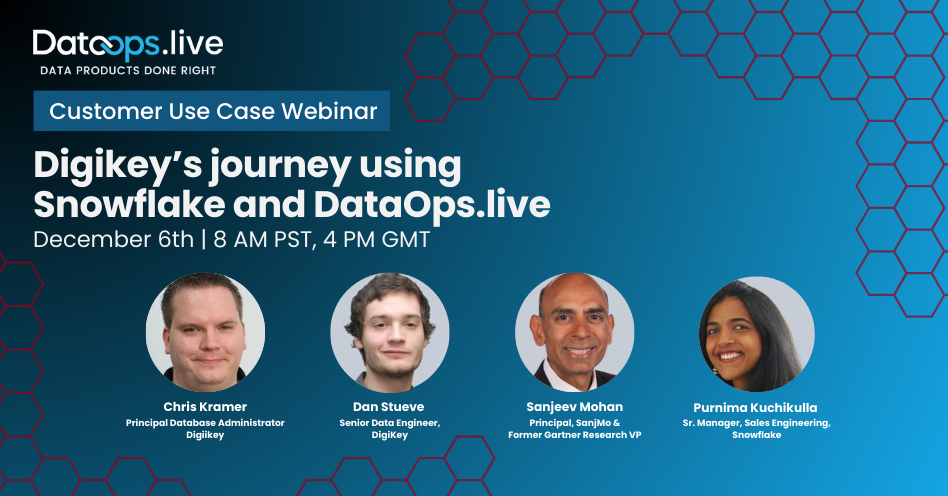 DigiKey’s Journey Using Snowflake and DataOps.live